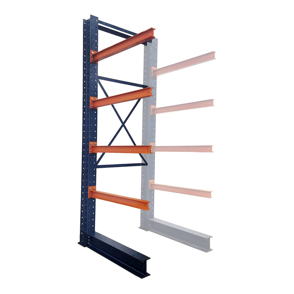 Interlake Mecalux 48" x 48" x 144" Single-Sided Structural Add-On ...
