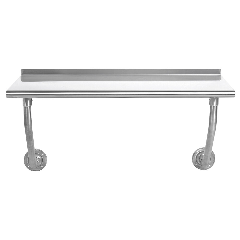 Advance Tabco FSS-W-304 30" x 48" Stainless Steel Wall Mounted Table