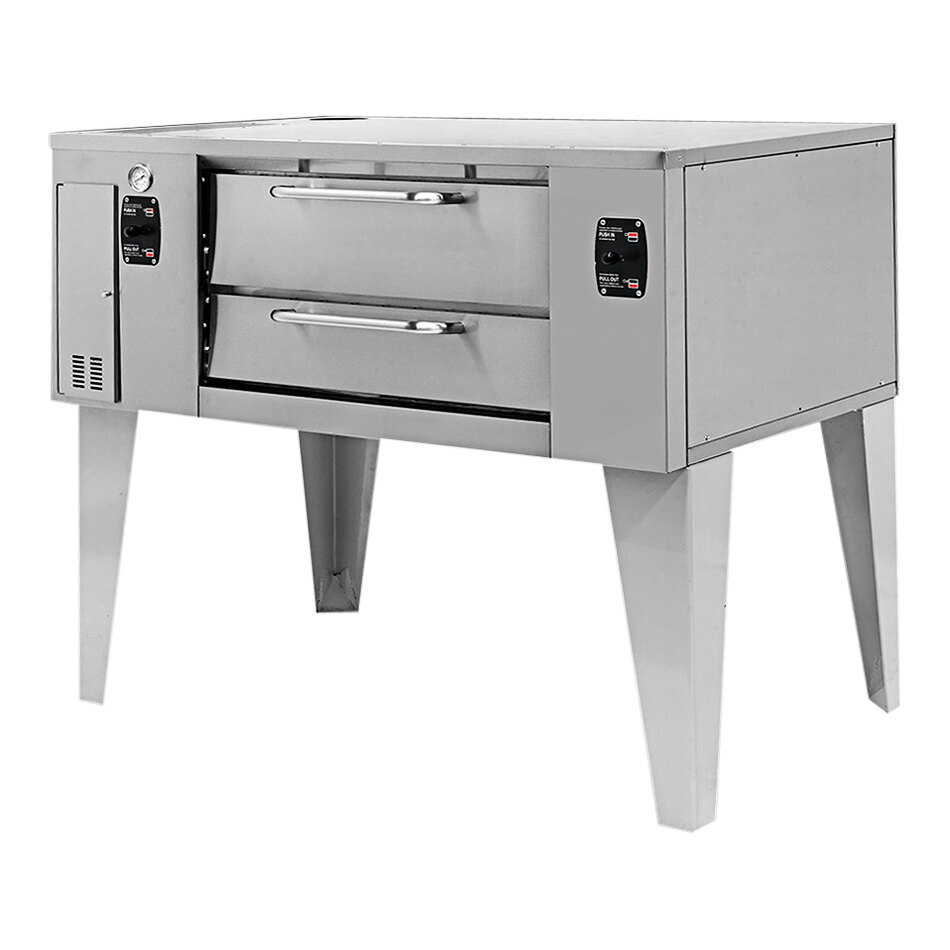 Pegasus FS66G-1 Firestone Series 66" Natural Gas Single-Deck Pizza Oven ...