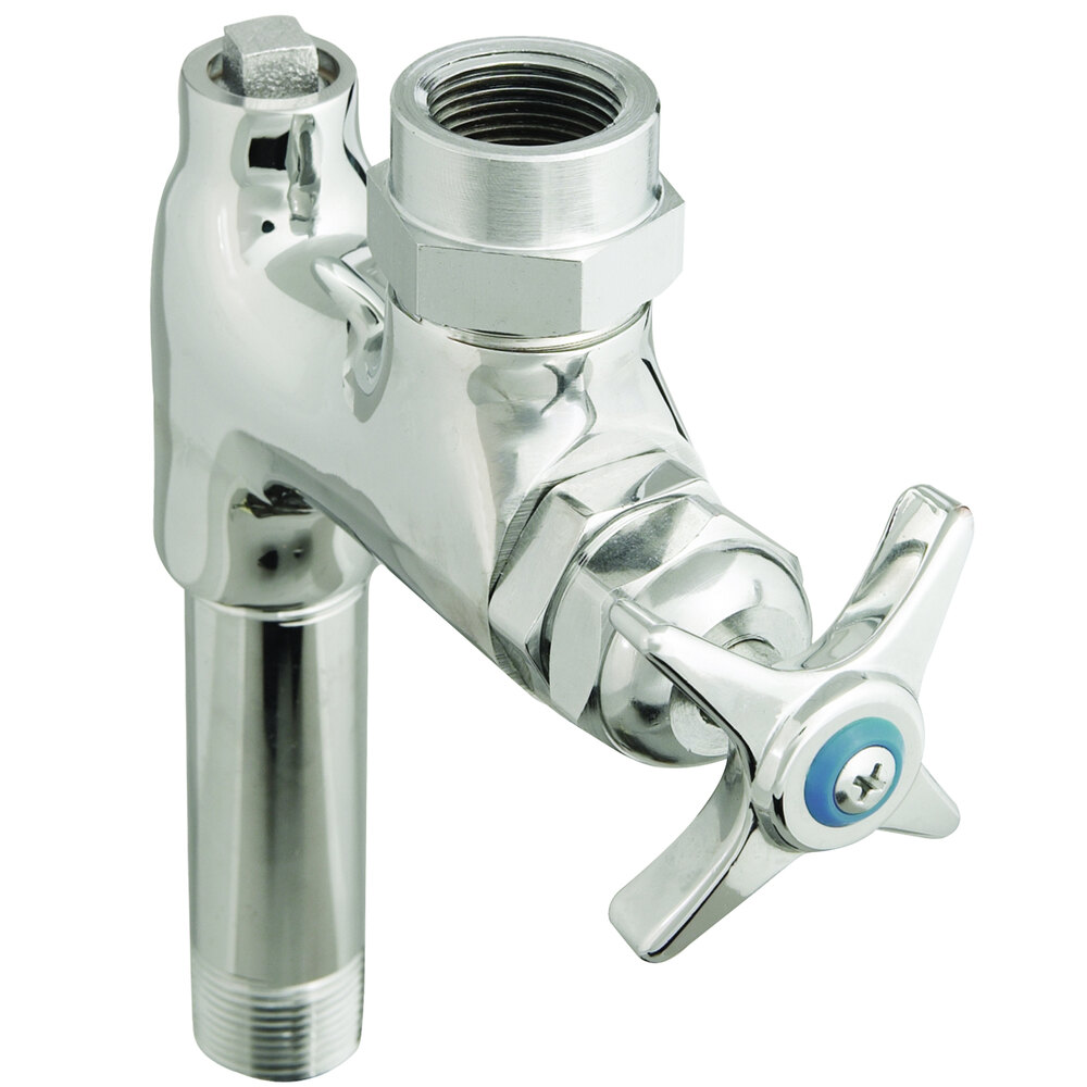 T&S B-0286-LN-EZ Big Flo Easy Install Add On Faucet Base with 4 Arm Handle