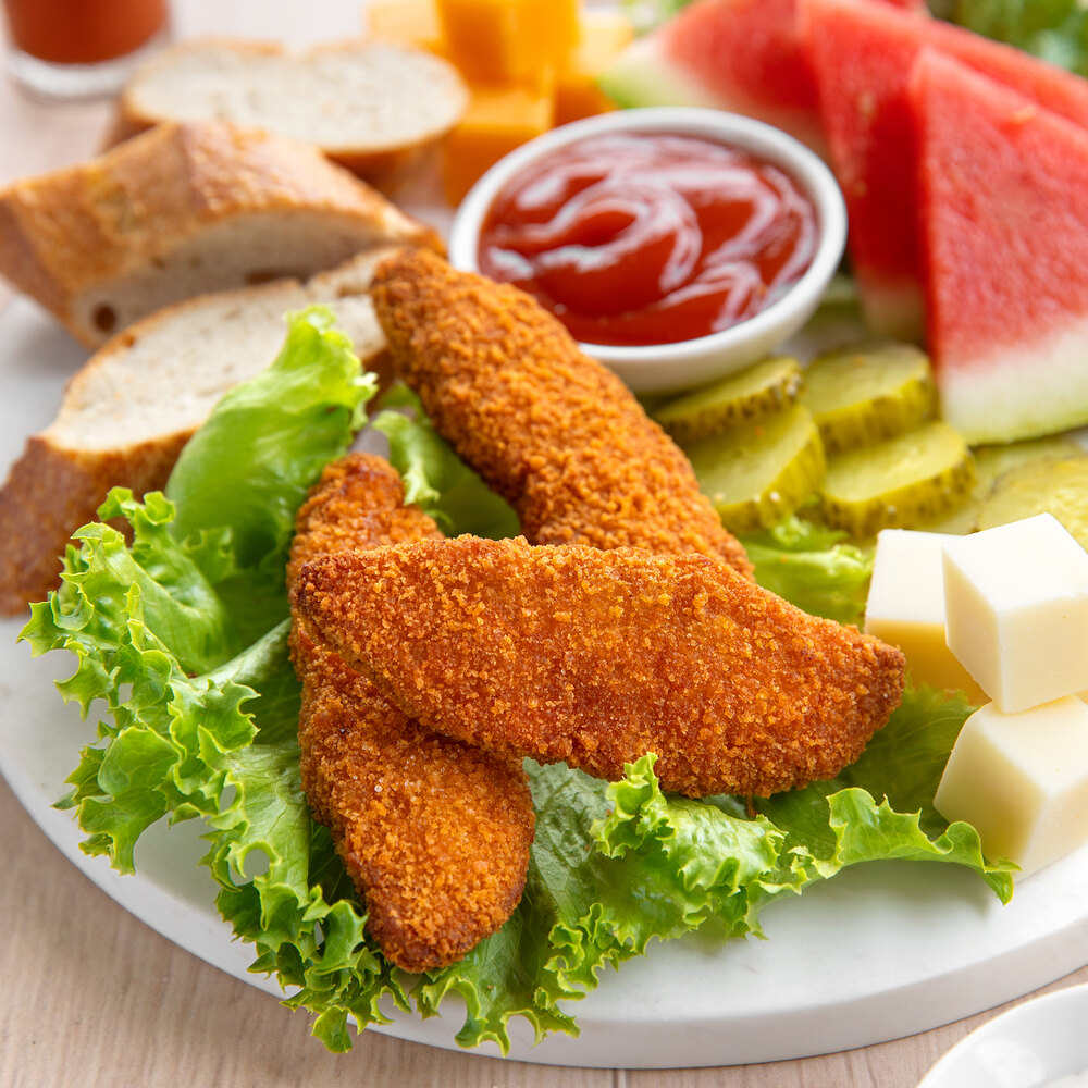 Rebellyous Vegan Plant-Based K-12 Eligible Spicy Kickin' Chicken ...
