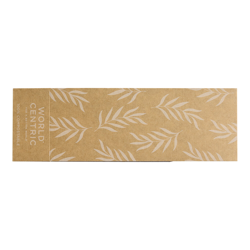 World Centric Compostable Paper Sleeve for 60 oz. Fiber Containers ...