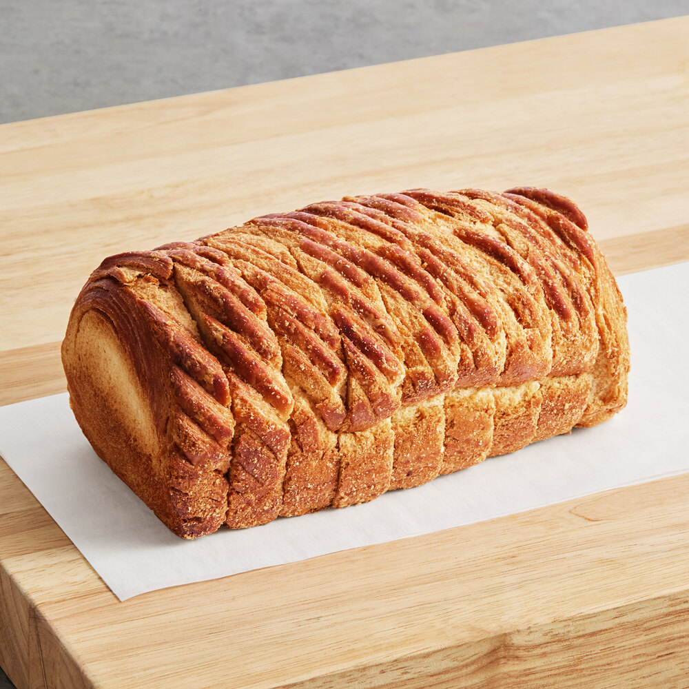 Bridor Sliced Pure Butter Flaky Bread Loaf 15 oz. - 18/Case