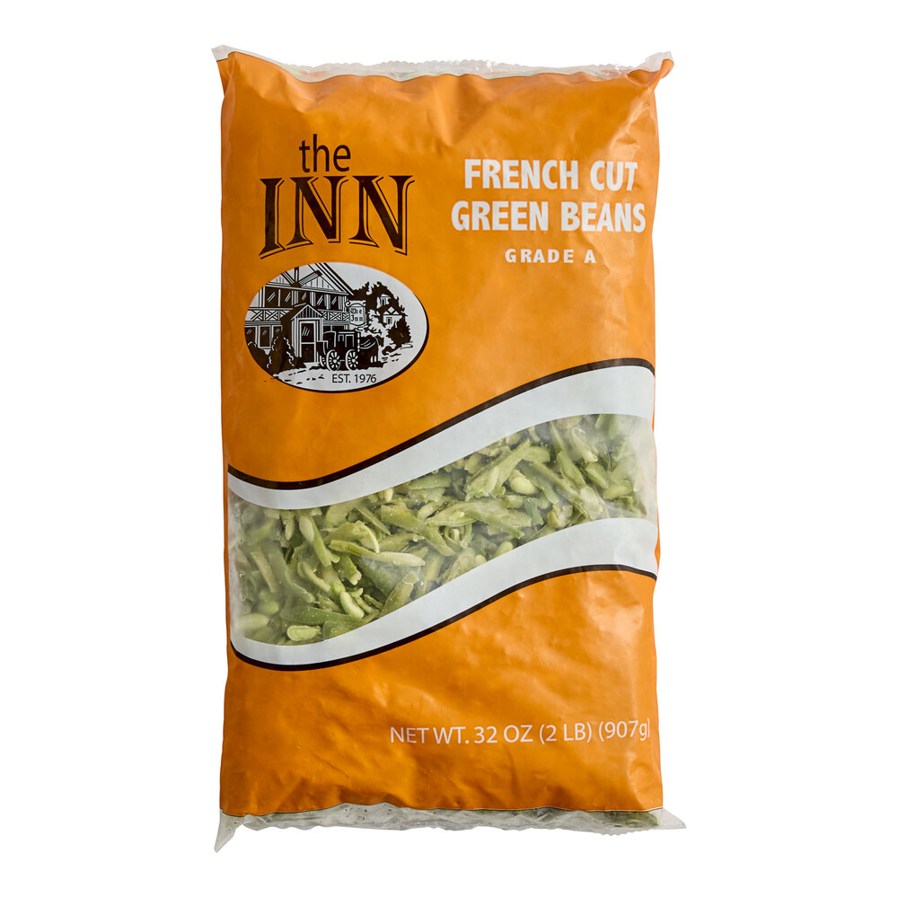 IQF French-Cut Green Beans 2 lb. - 12/Case