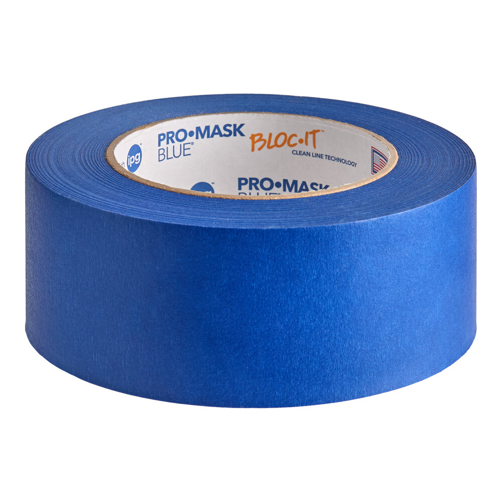 IPG ProMask Blue 1.89" x 60 Yards 5.5 Mil Painter's Masking Tape with ...