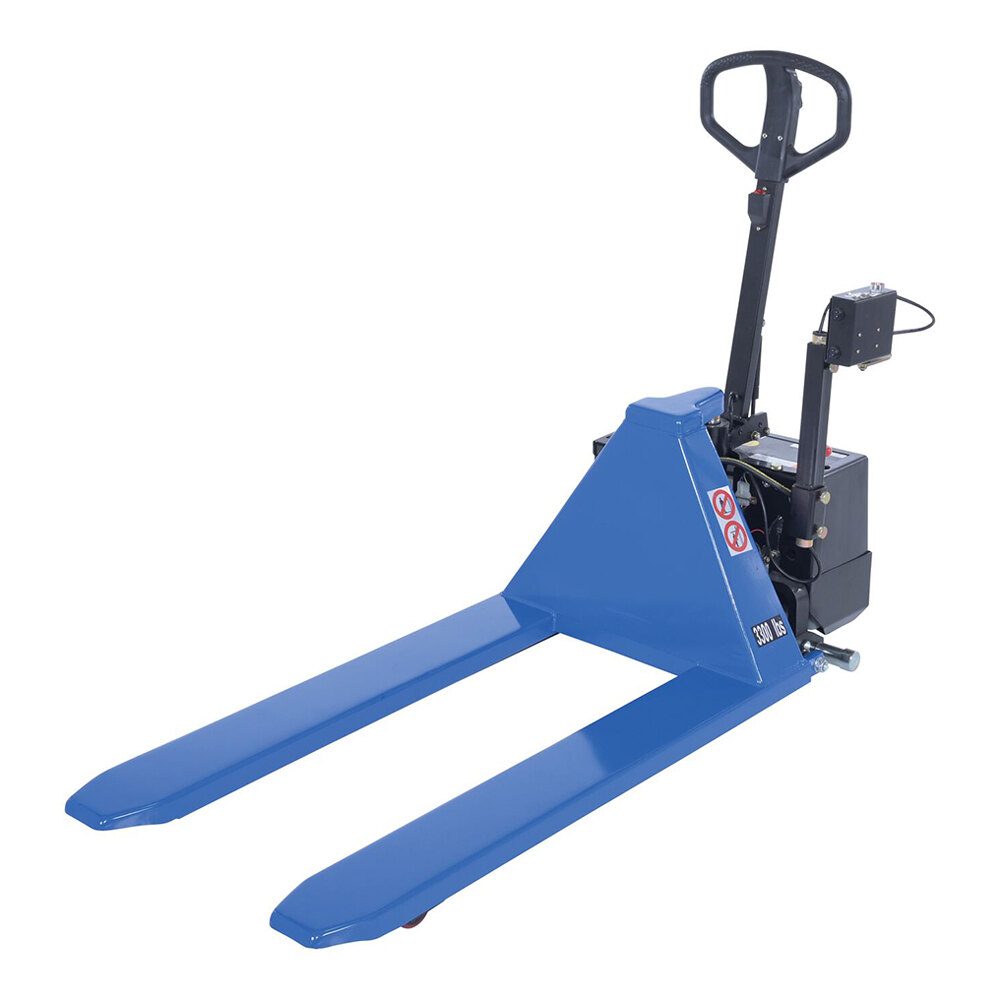 Vestil Battery-Powered Tote Lifter with 45" x 27" Forks and Photo Eye ...