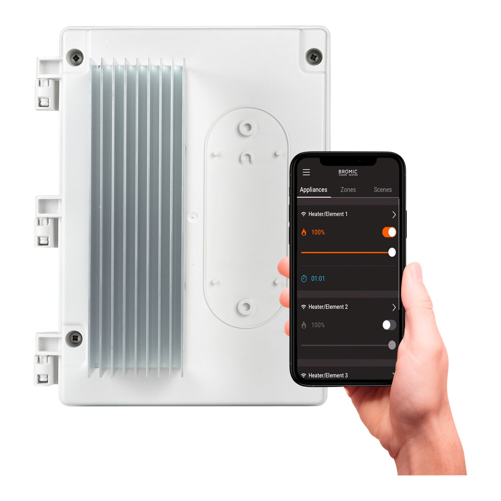 Bromic Heating BH3130061 Affinity Smart-Heat 1 Channel Dimmer Controller for BH Series - 208-277V