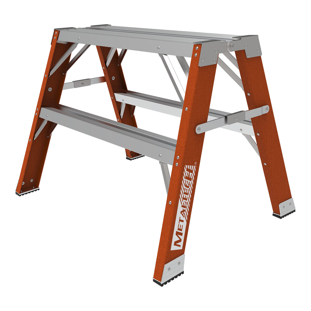 Metaltech BuildMan 24" 2-Step Non-Conductive Fiberglass / Aluminum ...