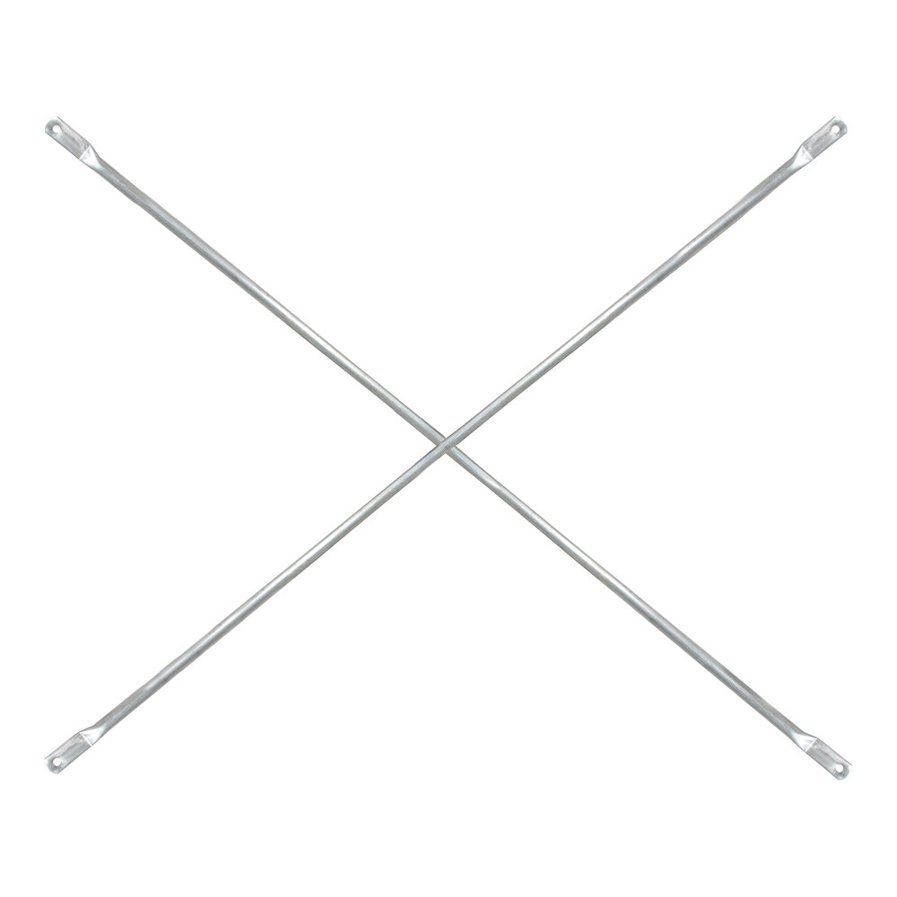 Metaltech SaferStack 7' x 2' Standard Galvanized Steel Scaffolding ...