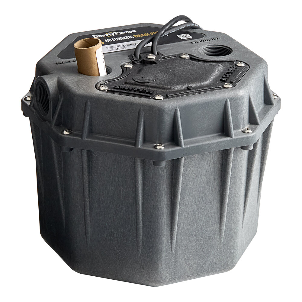 Liberty Pumps 404 1 1/2" Short Profile Automatic Drain Pump with Float ...