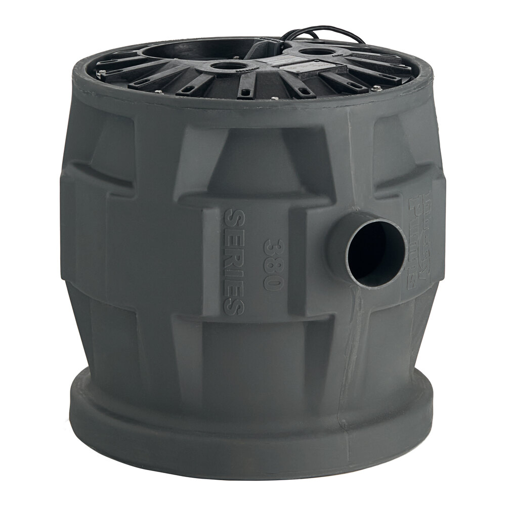 Liberty Pump PRO380-Series P382LE41 2" Simplex Sewage System - 4/10 hp ...