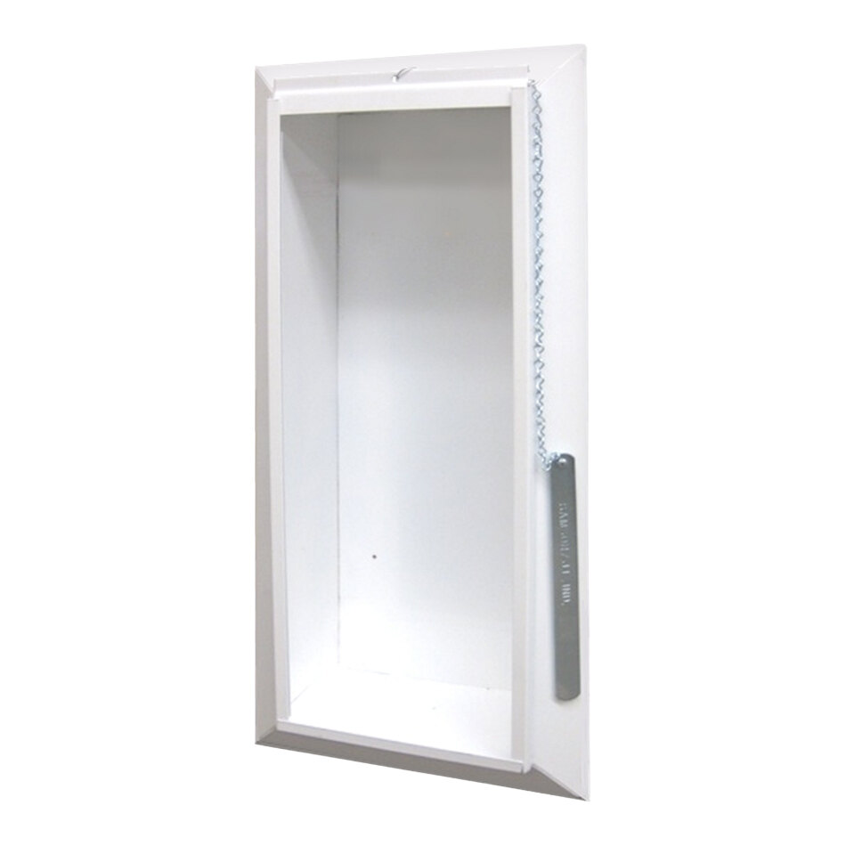 JL Industries Decorline Series White Steel Cabinet for Select Fire ...