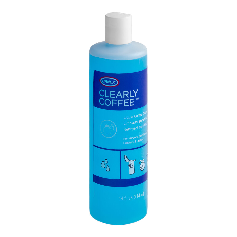 Urnex Clearly Coffee 13-CLRCF12-12 14 oz. Liquid Coffee Pot Cleaner ...