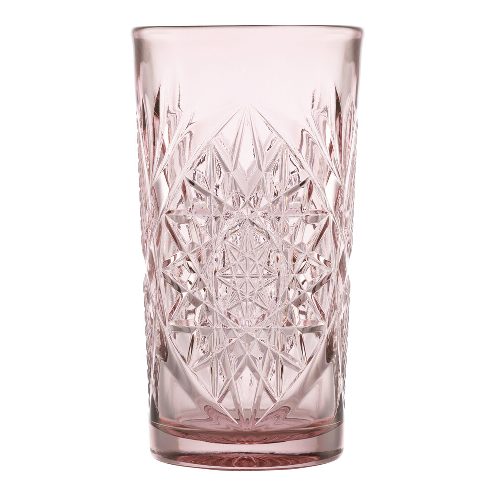 Libbey Hobstar 16 oz. Blush Cooler Glass - 12/Case