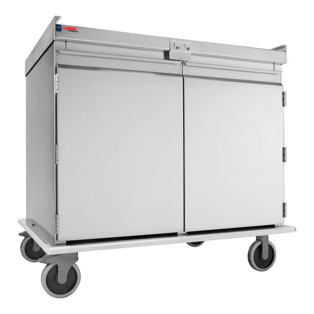 Cambro ProServe 49" x 34 7/8" x 45 3/4" Stainless Steel 20-Tray Meal ...