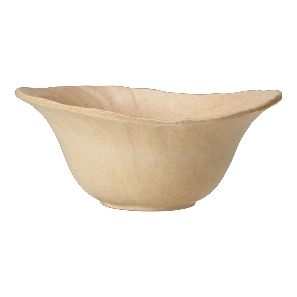 Creations Scape from Steelite International 14 oz. Papyrus Melamine Deep Bowl - 6/Case