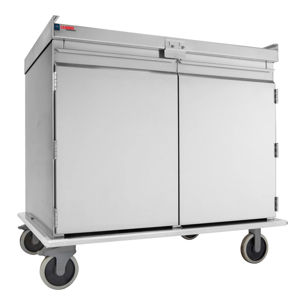 Cambro ProServe 44 1/2" x 34 5/8" x 45 3/4" Stainless Steel 20 Tray ...