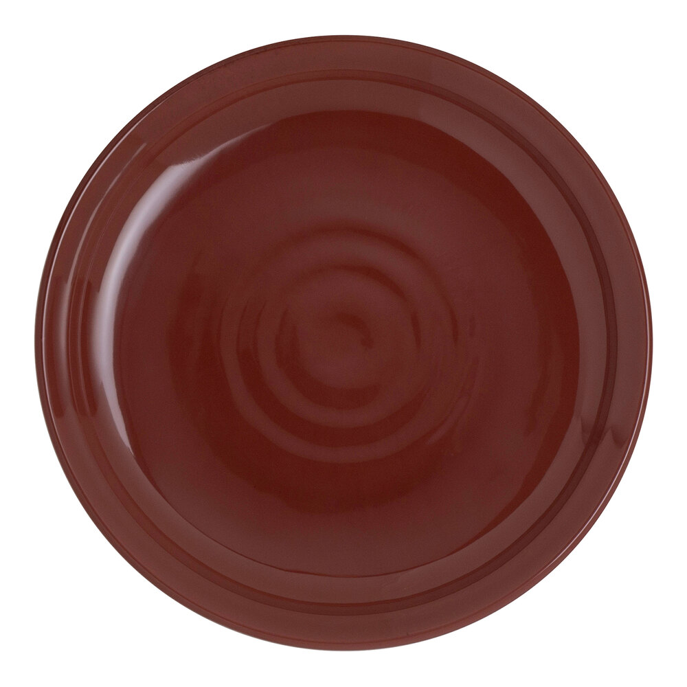 Creations Brooklyn from Steelite International 7" Round Red Melamine ...