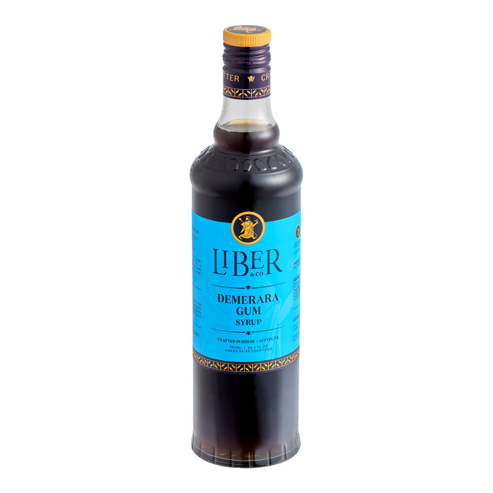 Liber & Co Demerara Gum Syrup 750 mL - 6/Case