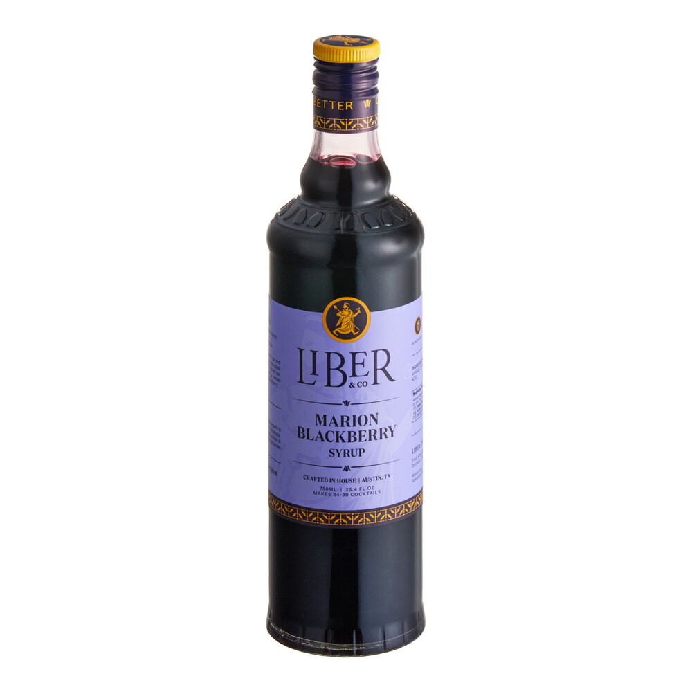Liber & Co Marion Blackberry Syrup 750 mL