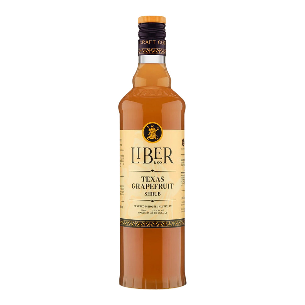 Liber & Co Texas Grapefruit Shrub 750 mL - 6/Case