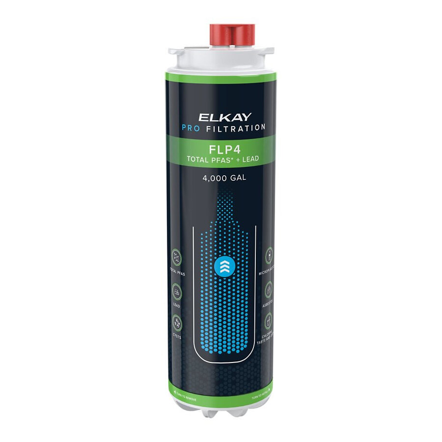 Zurn Elkay FLP4 Total PFAS Replacement Filter for Pro Filtration Bottle ...