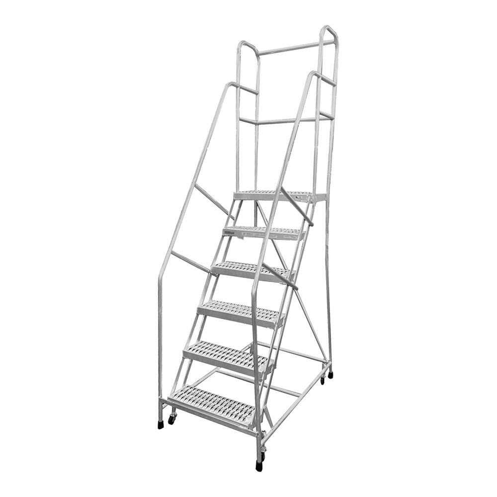 Cotterman Series A 16" x 14" x 90" 6-Step Welded Aluminum Rolling ...