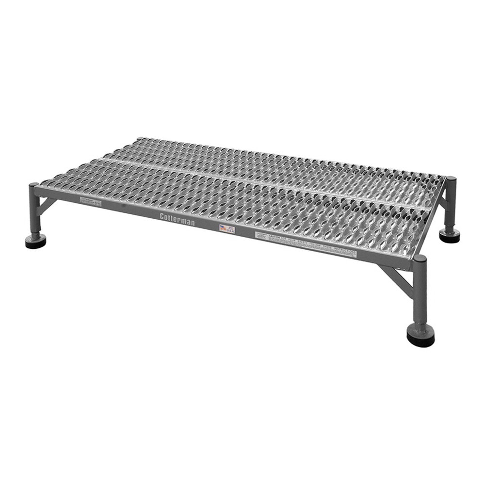 Cotterman Series AWP 24" x 60" x 10"-15" Steel Adjustable 1-Step Work ...