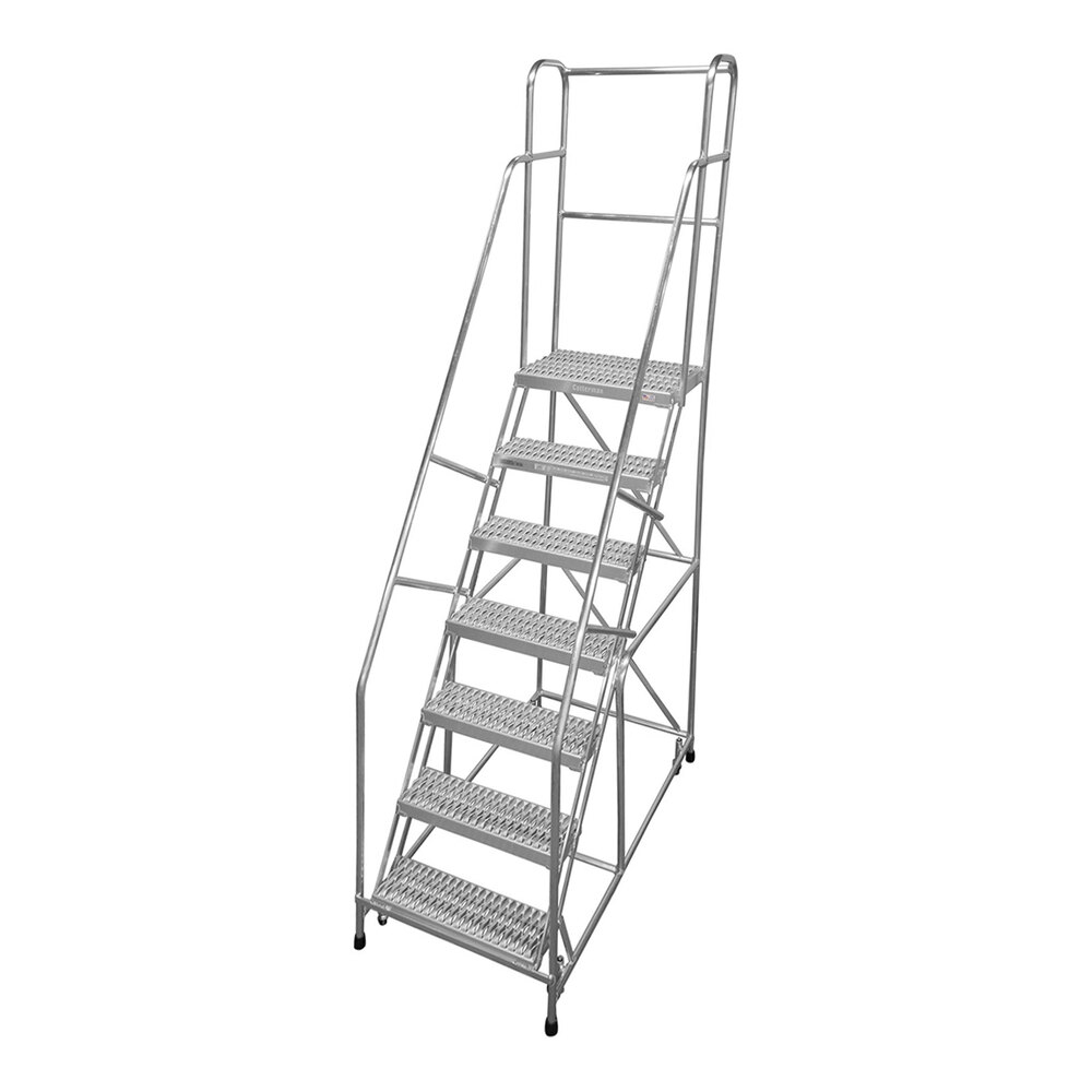 Cotterman Series A 24" x 14" x 100" 7-Step Welded Aluminum Rolling ...