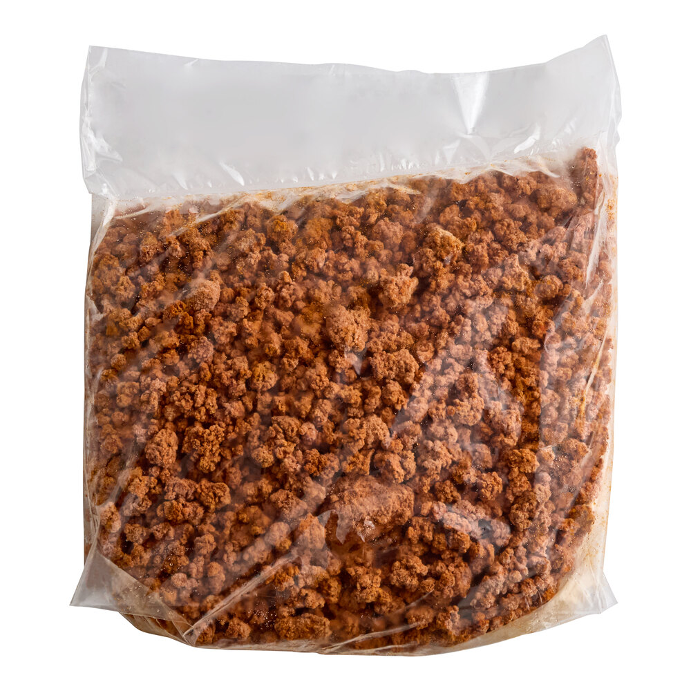 MorningStar Farms Plant-Based Vegan Chorizo Crumbles 5 lb. - 2/Case