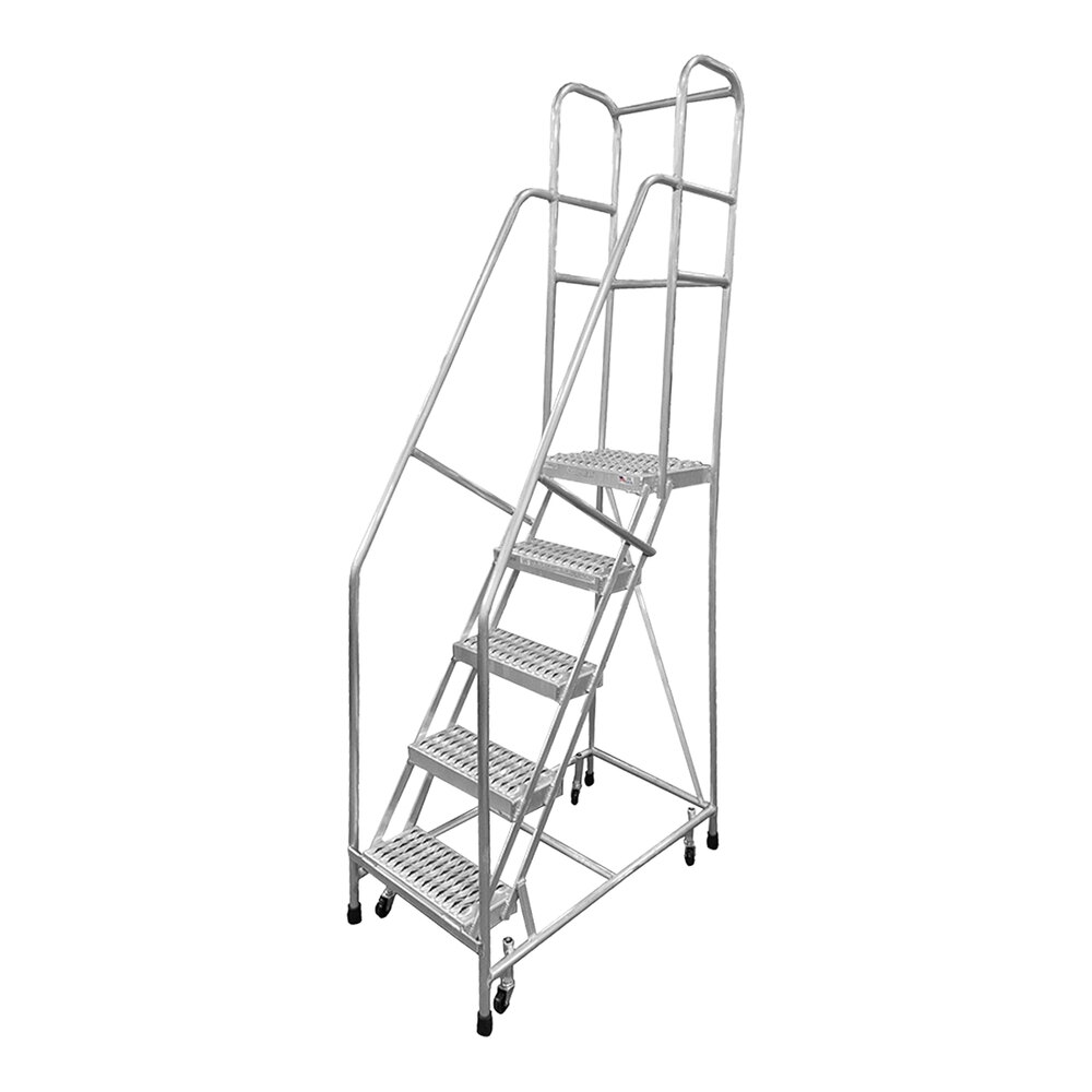 Cotterman Series A 24" x 14" x 80" 5-Step Welded Aluminum Rolling ...