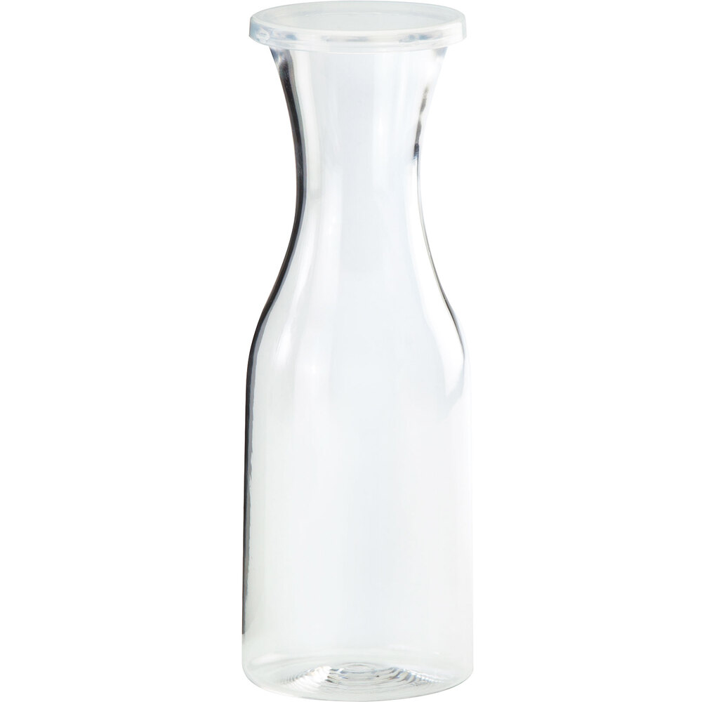 Cal-Mil 34 oz. Clear Polycarbonate Carafe with Lid 438 - 6/Case