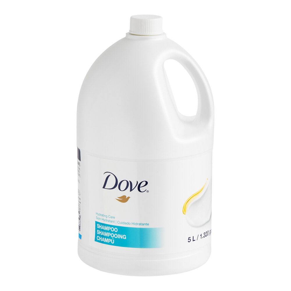Dove Hydrating Care 5 Liters / 1.32 Gallon Shampoo - 3/Case