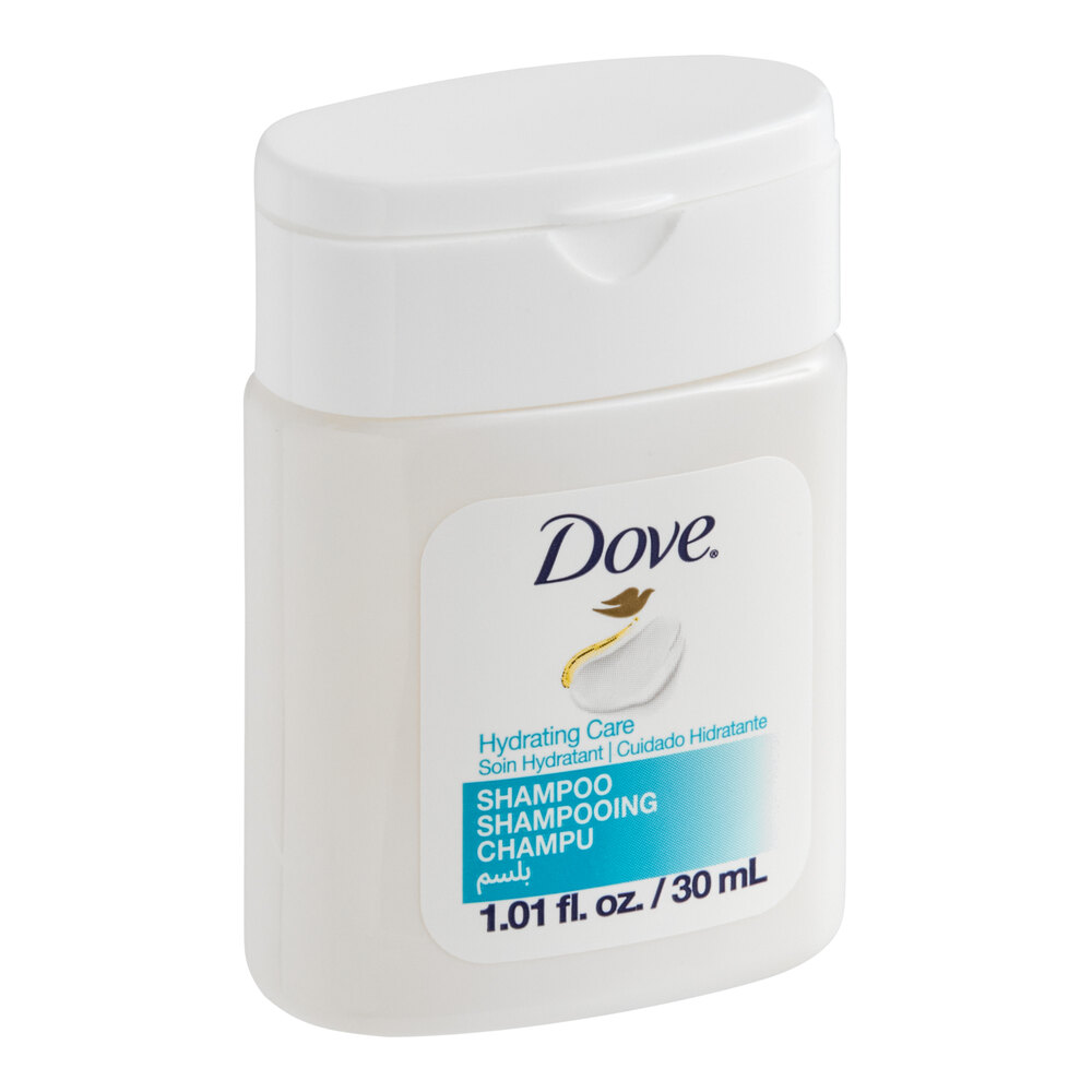 Dove Hydrating Care 1.01 fl. oz. Hotel and Motel Shampoo - 192/Case