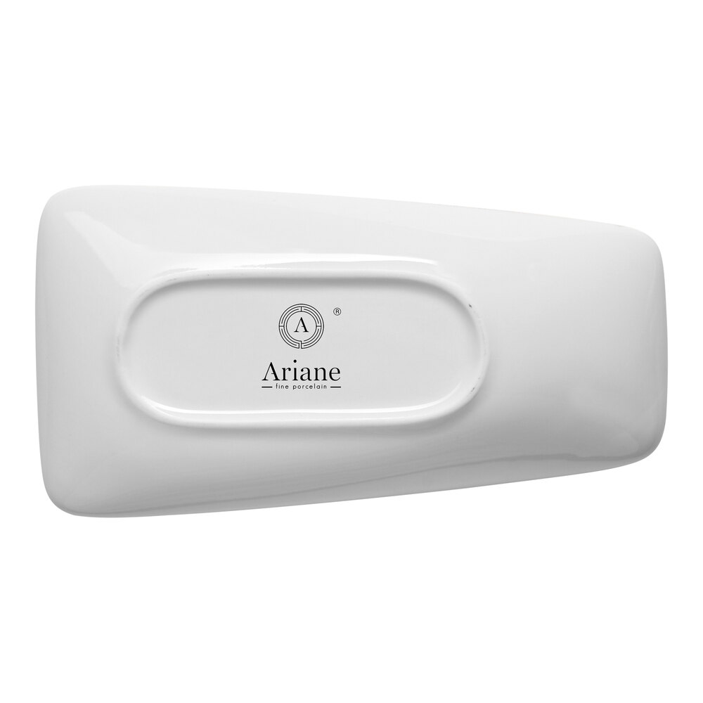 Ariane Vital Rectangle 7 11/16" x 4 1/8" Ivory Asymmetric Rectangular ...