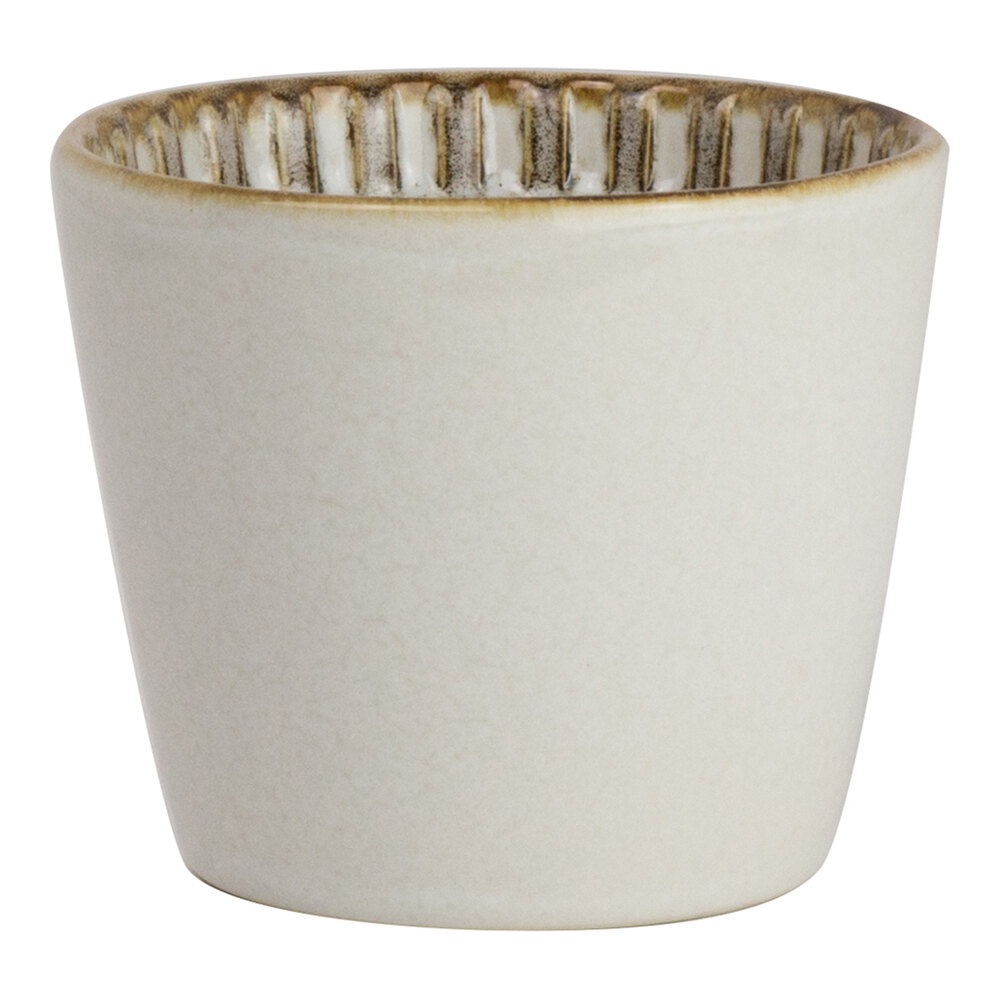 Robert Gordon Adelaide from Steelite International 8 oz. Round Birch Porcelain Fry Cup - 24/Case