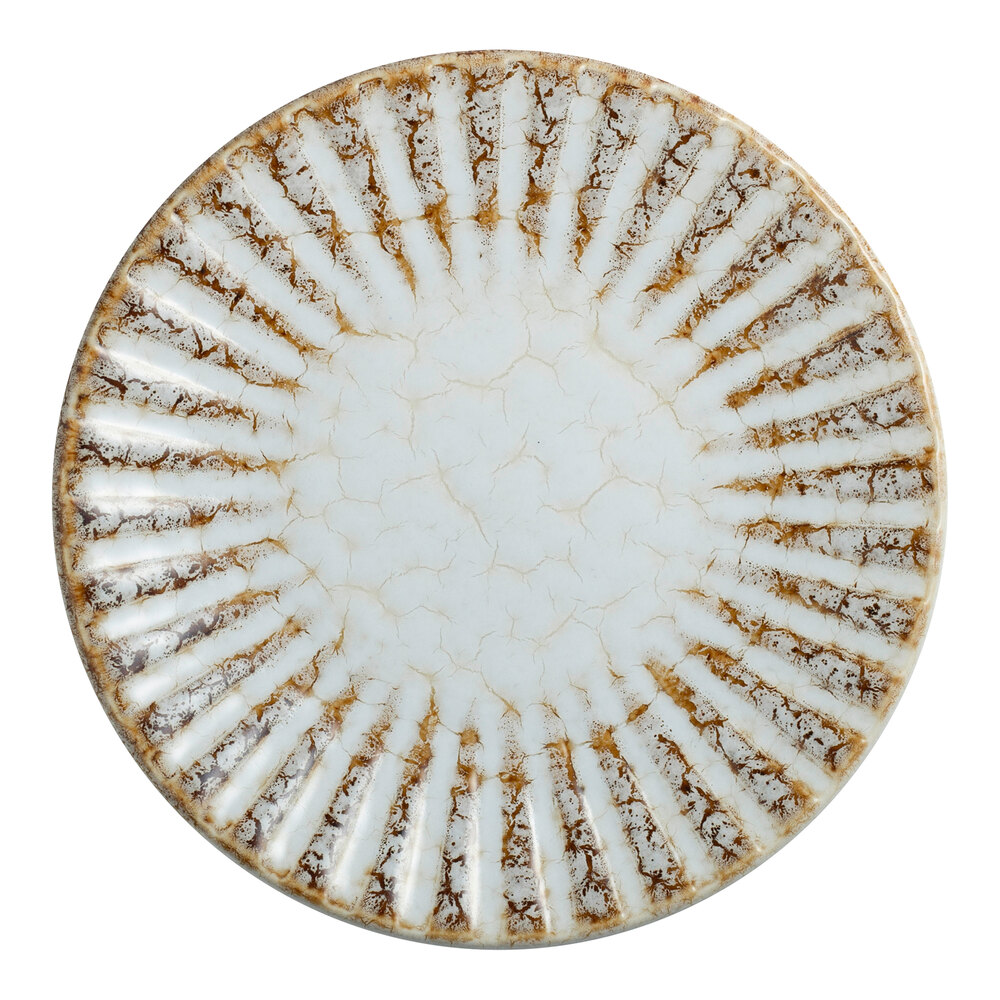 Robert Gordon Adelaide from Steelite International 6" Round Birch Porcelain Coupe Plate - 24/Case