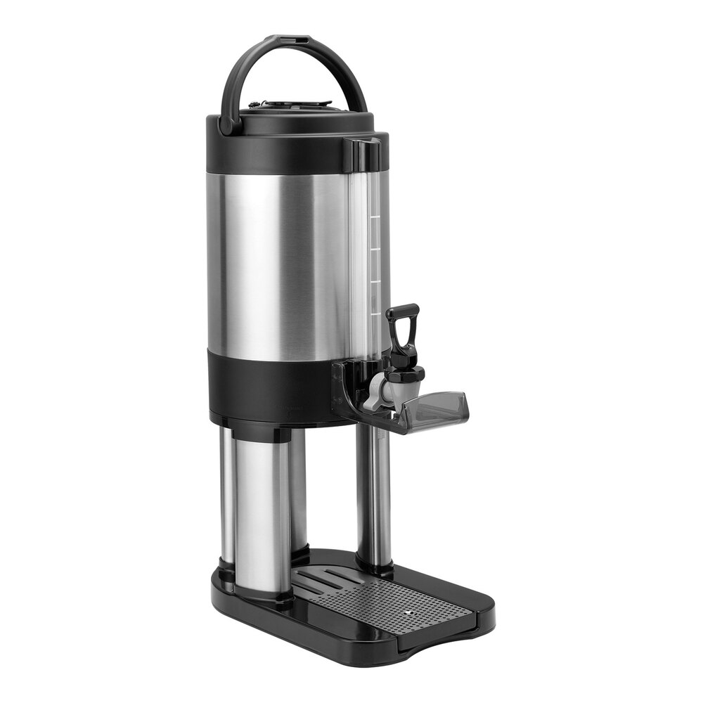 Service Ideas Slim GIUSL1G 1 Gallon Brushed Stainless Steel Thermal ...