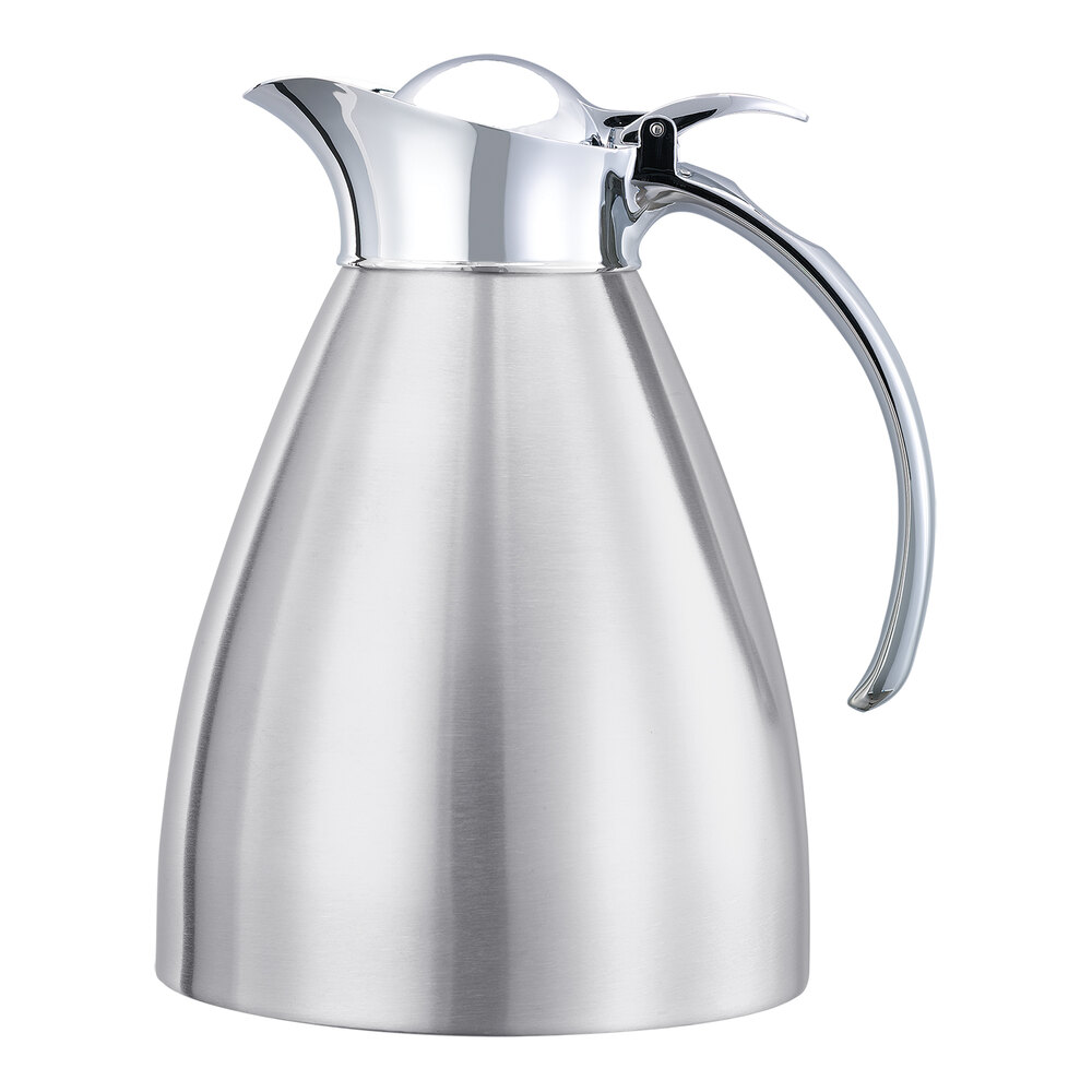 Service Ideas Marquette 33.8 oz. Brushed Stainless Steel Insulated ...