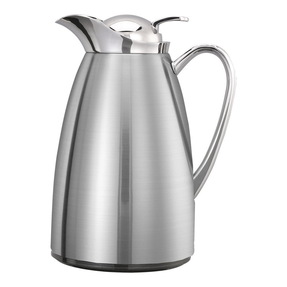 Service Ideas Classy 20 oz. Brushed Stainless Steel Glass Insulated ...
