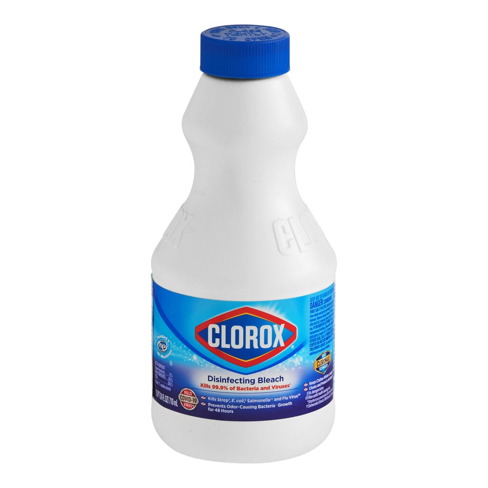 CloroxPro Clorox CLO32251 24 oz. Concentrated Disinfecting Bleach with ...