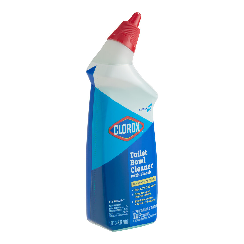 CloroxPro Clorox CLO00031CT 24 oz. Fresh Scent Toilet Bowl Cleaner with ...