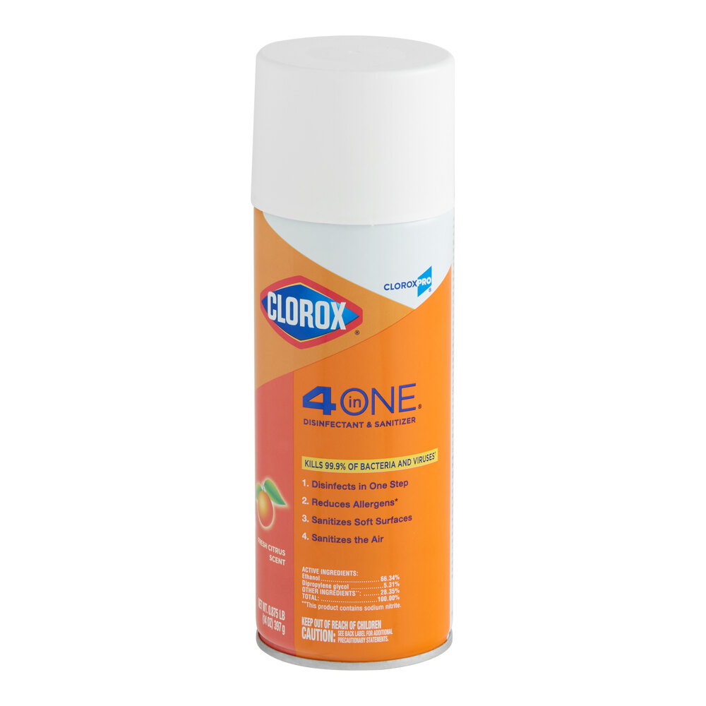CloroxPro Clorox 4 in One CLO31043CT 14 oz. Fresh Citrus Scent ...