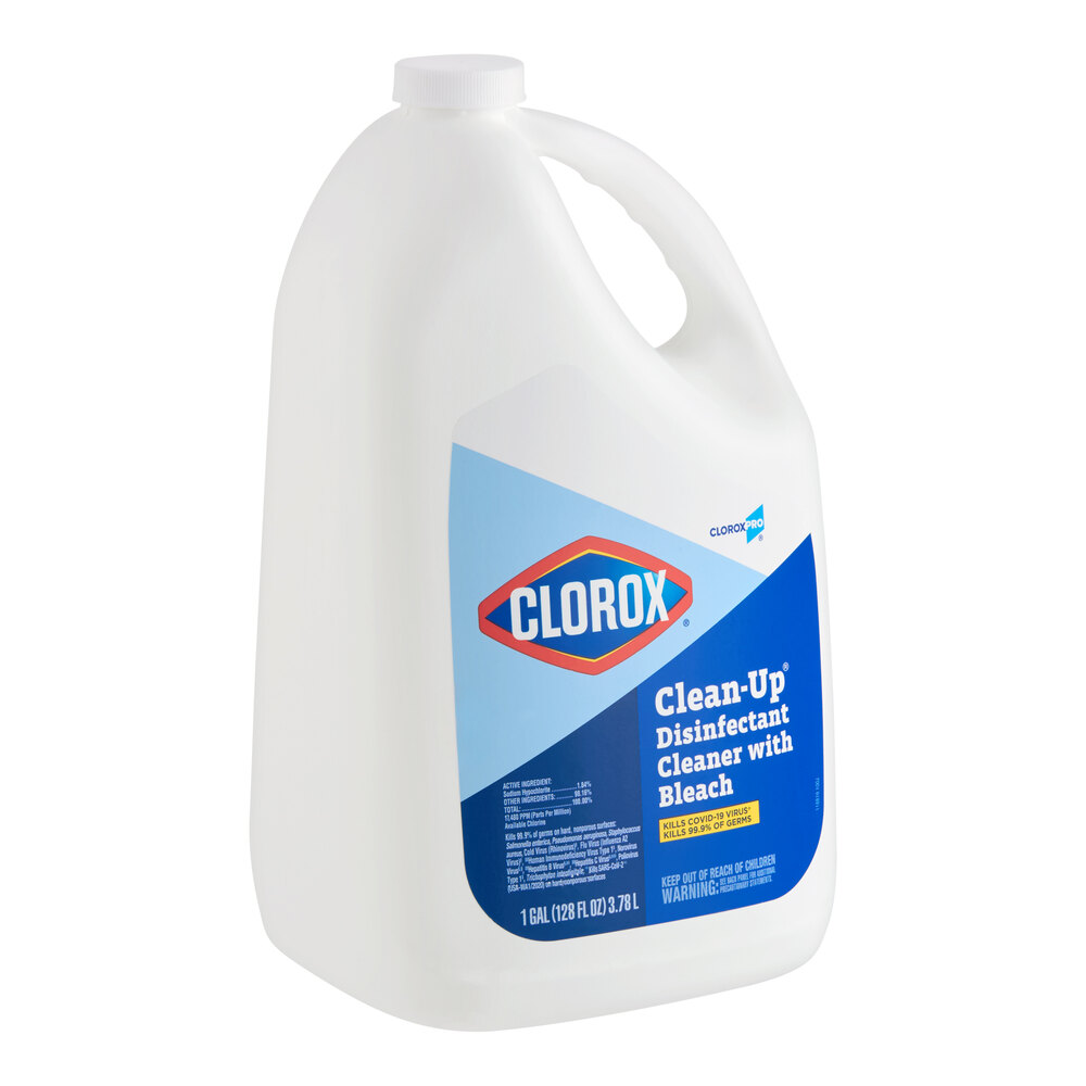 CloroxPro Clorox Clean-Up CLO35420CT 1 Gallon Disinfectant Cleaner with ...