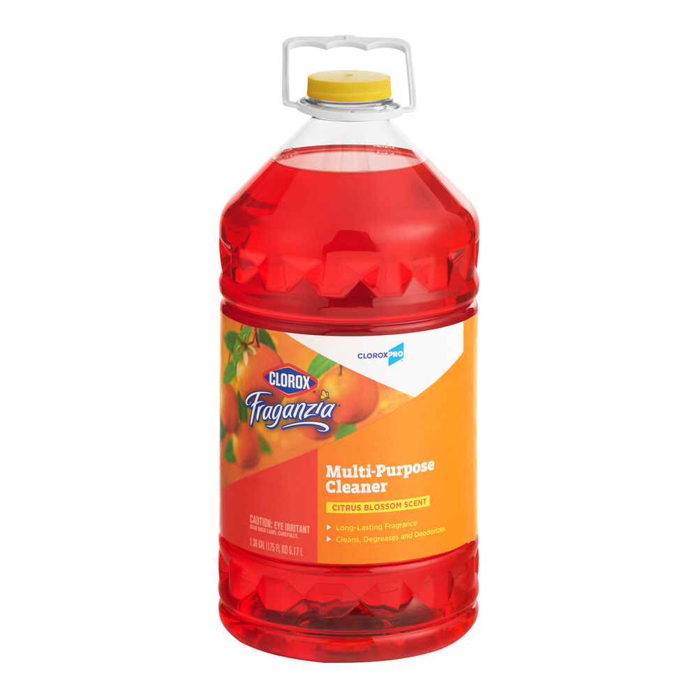 CloroxPro Clorox Fraganzia CLO60615CT 1.36 Gallon Citrus Blossom Scent ...