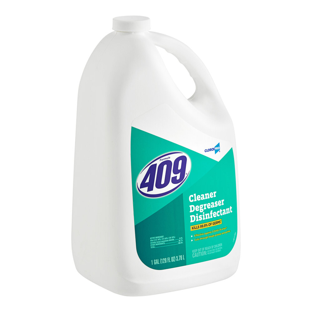 CloroxPro Formula 409 CLO35300CT 1 Gallon Cleaner, Degreaser, and ...
