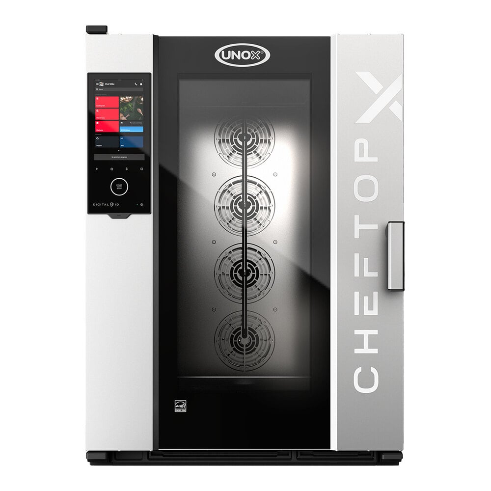 Unox XADA-10FS-EXRS CHEFTOP-X Digital.ID Electric 10 Pan Full Size ...