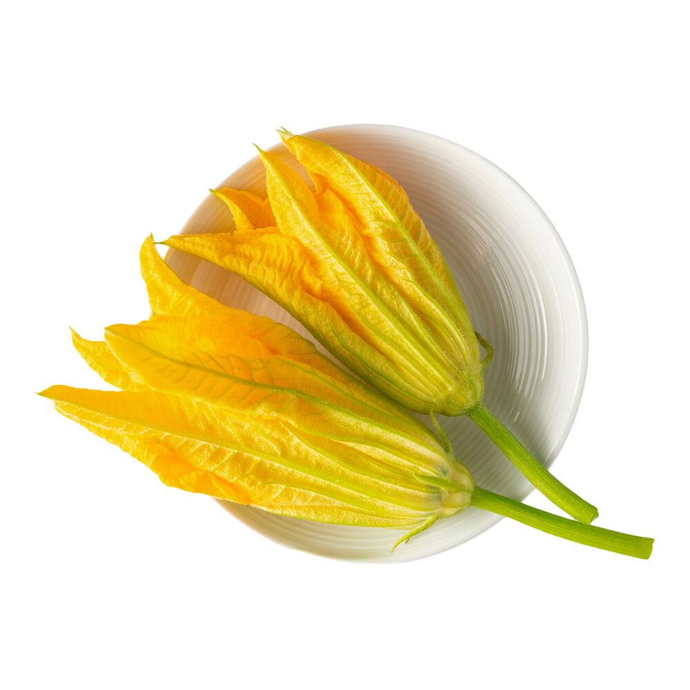 Fresh Origins Squash Blossom Edible Flowers - 25/Case