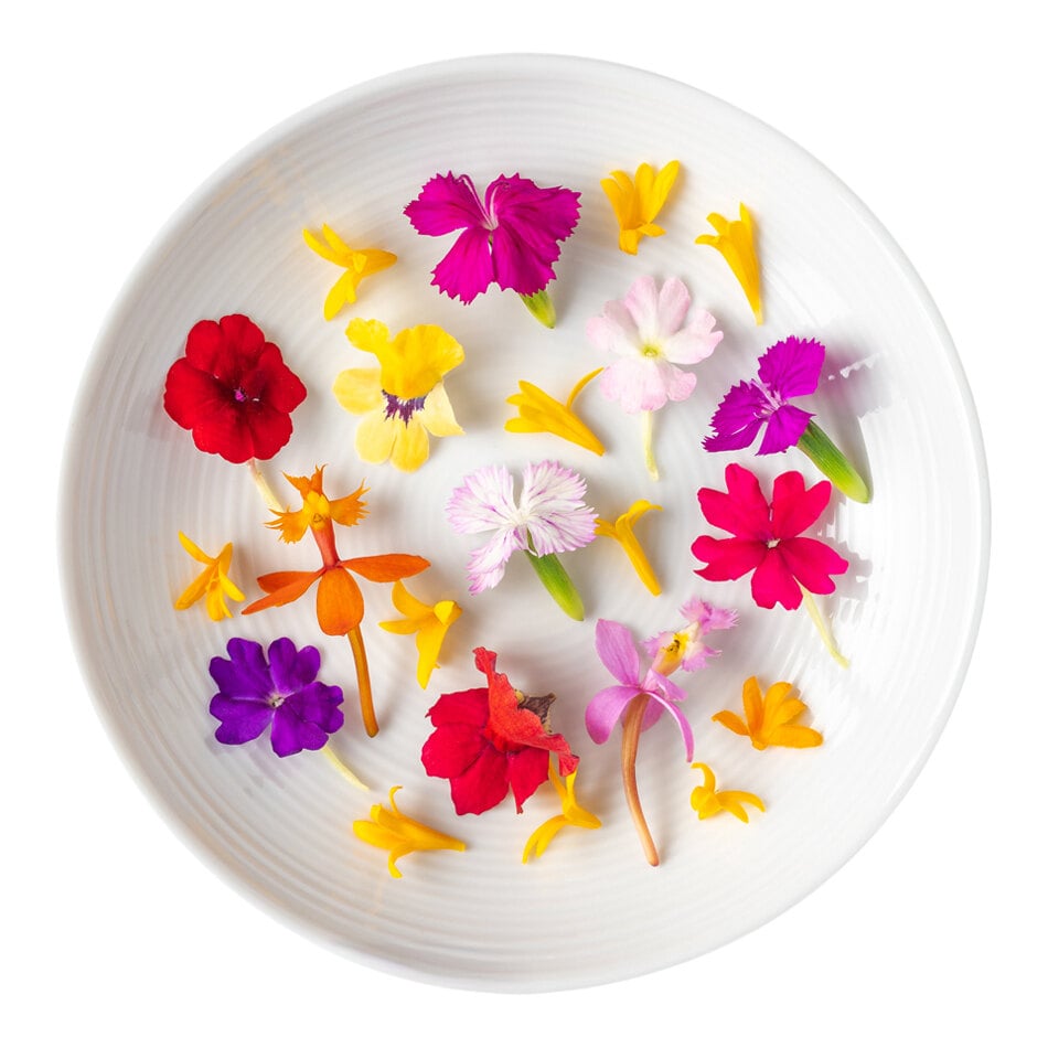 Fresh Origins Micro Edible Flowers Blend - 200/Case