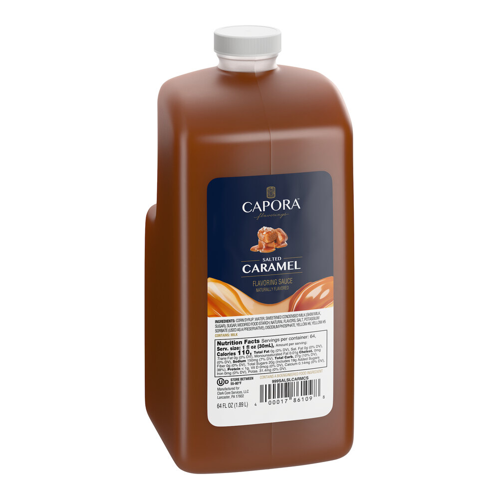 Capora Salted Caramel Flavoring Sauce 64 fl. oz.